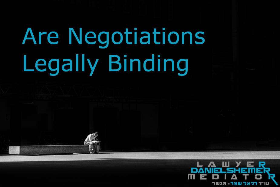 Legally Binding Negotiation
